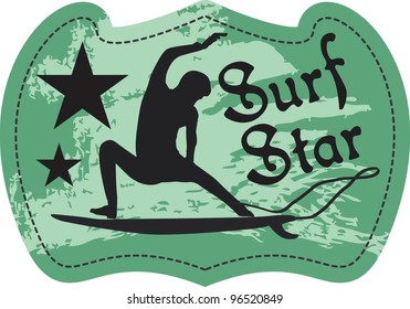 Surf Star Stock Illustration 96520849 | Shutterstock