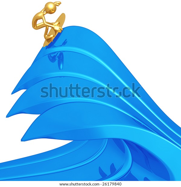 Surfing Bar Graph Stock Illustration 26179840 | Shutterstock