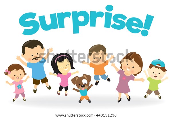 Surprise Stock Illustration 448131238