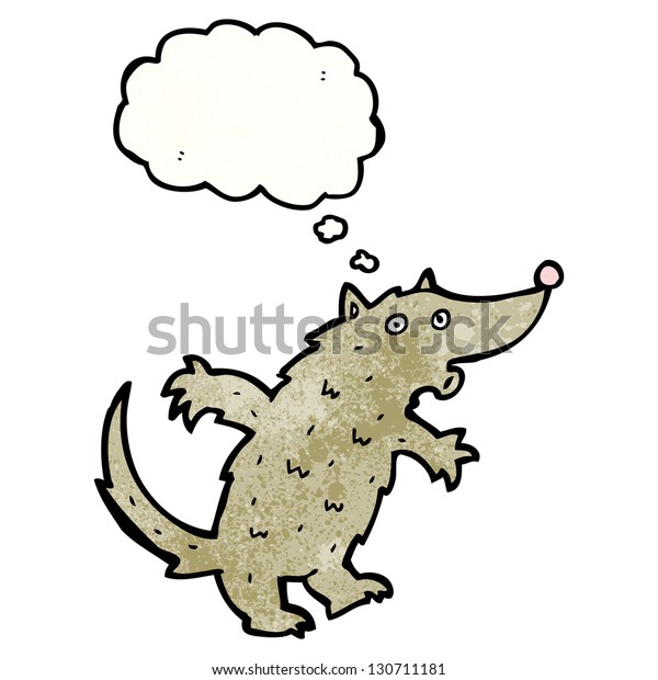 Surprised Wolf Cartoon Stock Illustration 130711181 | Shutterstock