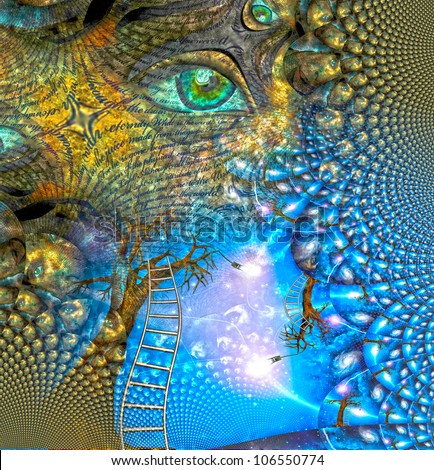 Surreal Abstract Human Elements Stock Illustration 106550774 - Shutterstock