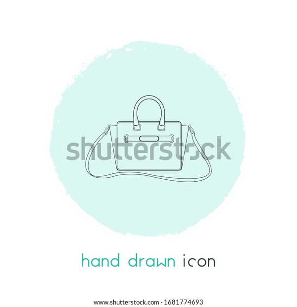 Swagger Bag Icon Line Element Illustration Stock Illustration ...