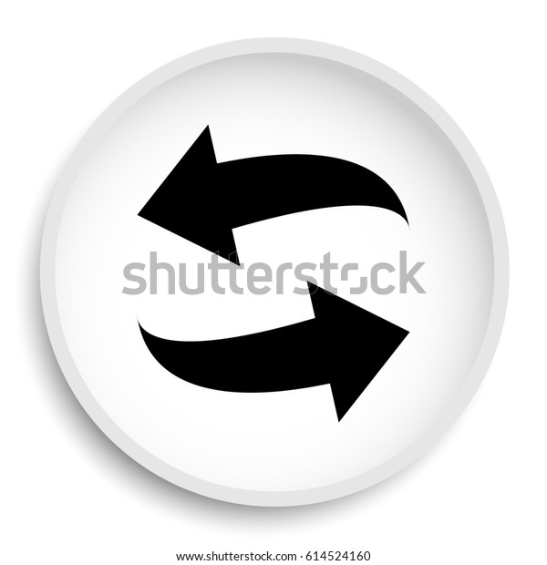 Swap Icon Swap Website Button On Stock Illustration 614524160 ...
