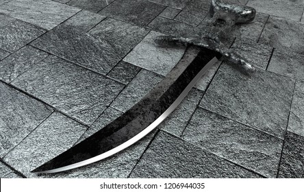 Sward 3d Render Stock Illustration 1206944035 | Shutterstock