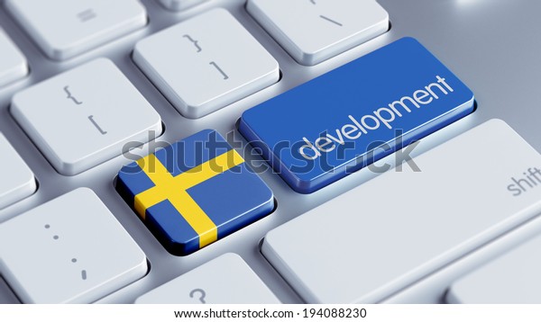 Sweden High Resolution Development Concept Stock Illustration 194088230 ...