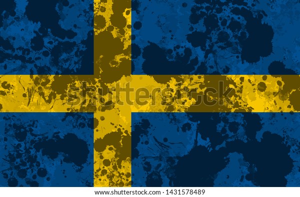 Swedish Flag Background High Resolution Illustrations Stock ...