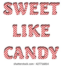 Sweet Like Candy 3d Stock Illustration 427716814 | Shutterstock