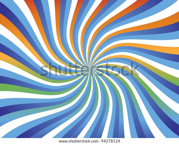 Swirly Waves Background Bitmap Illustration Stock Illustration 94278124 ...