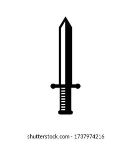 Sword Design Simple Clean Shape Stock Illustration 1737974216 ...