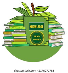 Symbolism Fruit Knowledge Stock Illustration 2176271785 | Shutterstock