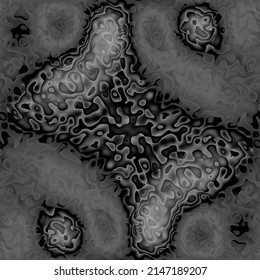 Symmetrical Abstract Dark Patterns Posters Backgrounds Stock ...
