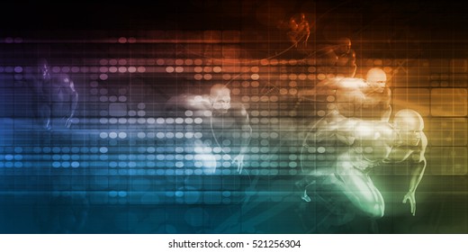 System Network Super Fast Response Time Stock Illustration 521256304 ...