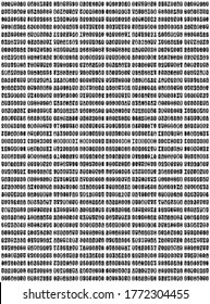 Table Filled Unreadable Numbers Stock Illustration 1772304455 ...