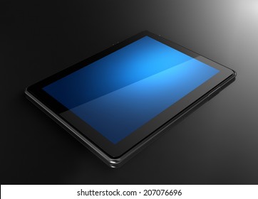 Tablet Blue Screen Stock Illustration 207076696 | Shutterstock