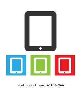 Tablet Pc Icon Simple Logo Tablet Stock Illustration 461336944 ...