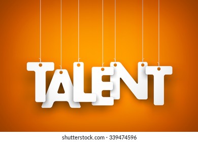 Talent Background Stock Illustration 339474596