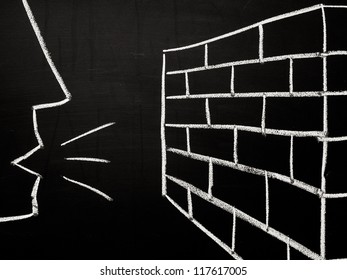 Talking Brick Wall Stock Illustration 117617005 | Shutterstock