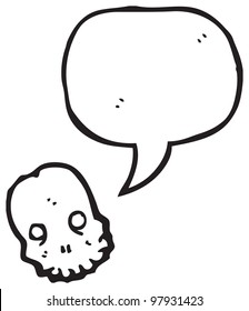 Talking Skull Cartoon Stock Illustration 97931423 | Shutterstock