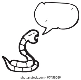 Talking Snake Cartoon Stock Illustration 97458089 | Shutterstock