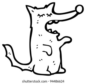 Talking Wolf Cartoon Stock Illustration 94486624 | Shutterstock