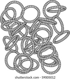 Tangle Illustration Vector Version Available Stock Illustration ...