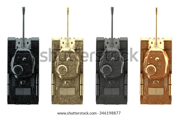 Tanks Top View Stock Illustration 346198877 | Shutterstock