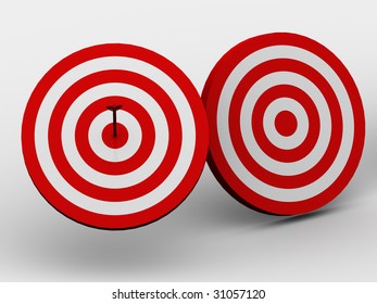 Target 3d Stock Illustration 31057120 | Shutterstock