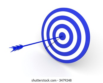 Target 3d Stock Illustration 3479248 | Shutterstock