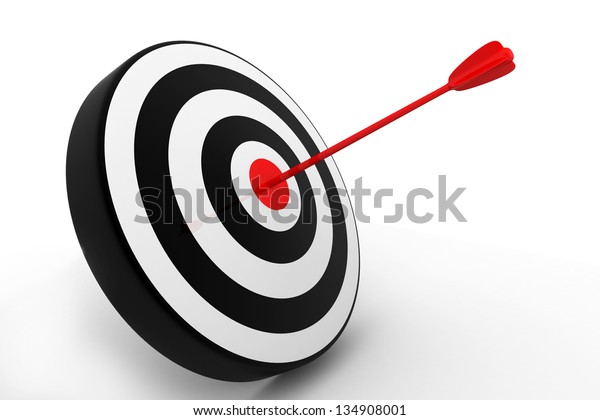 Target Arrow Stock Illustration 134908001