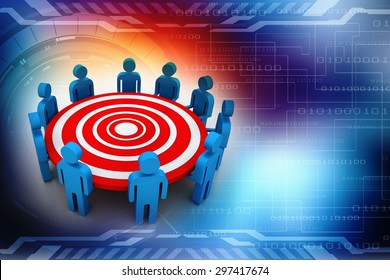 Target Audience Stock Illustration 297417674 | Shutterstock