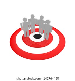 Target Group Stock Illustration 142764430 | Shutterstock