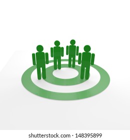 Target Group Stock Illustration 148395899 | Shutterstock