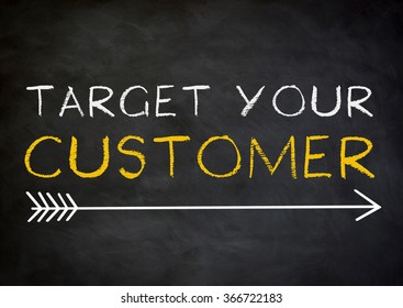 Target Your Customer Stock Illustration 366722183 | Shutterstock