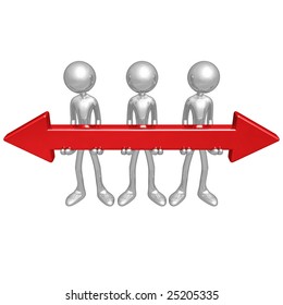 Team Direction Decision Stock Illustration 25205335 | Shutterstock