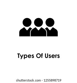 Team Group Types Users Icon Element Stock Illustration 1255898719 ...