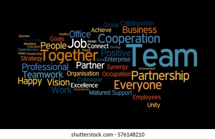 Team Word Cloud Stock Illustration 576148210 | Shutterstock