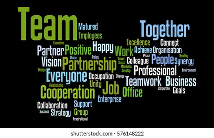 Team Word Cloud Stock Illustration 576148222 | Shutterstock