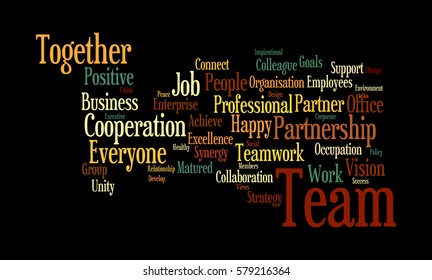 Team Word Cloud Stock Illustration 579216364 | Shutterstock
