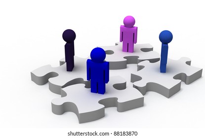 Teamwork Stock Illustration 88183870 | Shutterstock