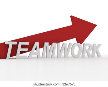 Teamwork Sign Stock Illustration 3267673