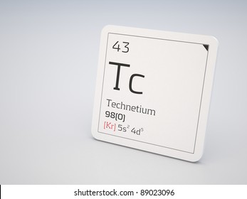 Technetium Element Periodic Table 스톡 일러스트 89023096 | Shutterstock