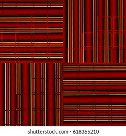 Technical Design Red Wallpaper Lines Stock Illustration 618365210 ...
