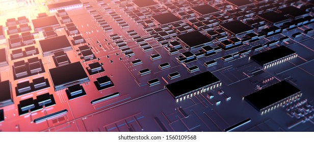 Technology Background Abstract Computer Motherboard Can Stock ...