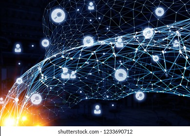 Technologies Connection Stock Illustration 1233690712 | Shutterstock