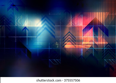 Technology Abstract Stock Illustration 375557506 | Shutterstock