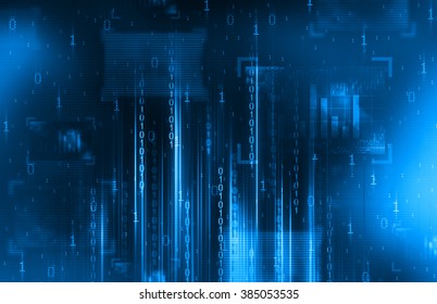 Technology Abstract Stock Illustration 385053535