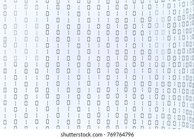 Binary Code Background Falling Streaming Binary Stock Vector (Royalty ...