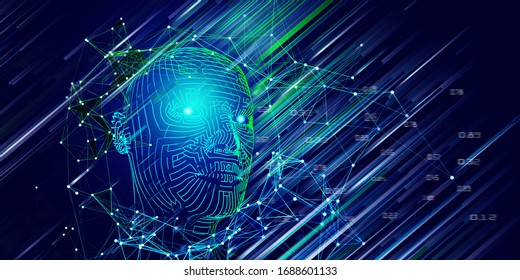 Trend Lines Analytical Market Economy Information Stock Illustration ...