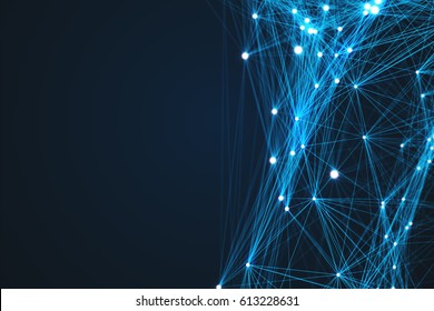 Technology Connection Shapeabstract Photo Computer Generated 스톡 일러스트 ...