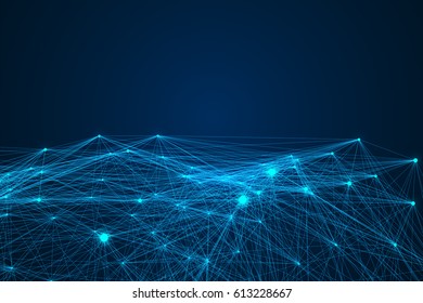 Technology Connection Shapeabstract Photo Computer Generated Stock ...